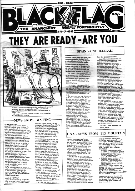 Black Flag 158 (14-7-1986) | libcom.org